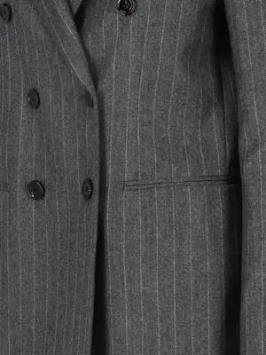 LARDINI Pinstripe Double-breasted Jacket