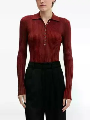 Sisley Knitted Polo Top