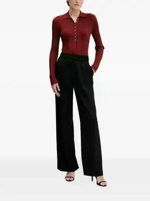 Sisley Knitted Polo Top