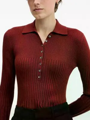 Sisley Knitted Polo Top