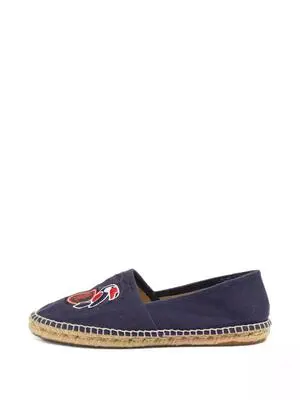 Carolina Herrera Embroidered Espadrilles
