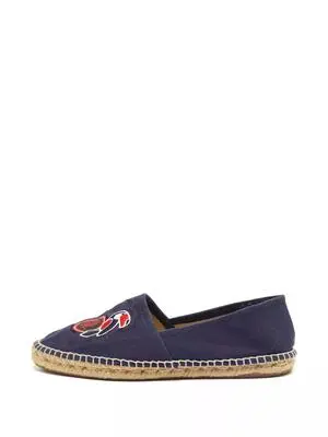 Carolina Herrera Embroidered Espadrilles