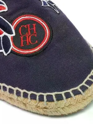 Carolina Herrera Embroidered Espadrilles