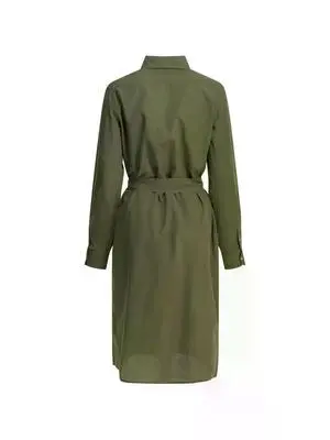 Polo Ralph Lauren Chemisier Midi Dress With Logo