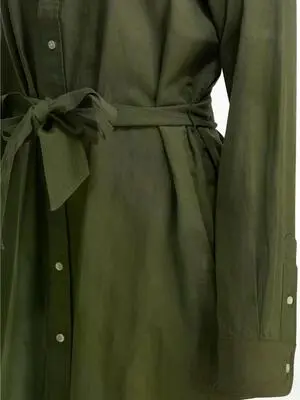 Polo Ralph Lauren Chemisier Midi Dress With Logo