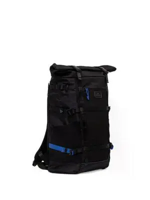 DOUGHNUT Paratrooper Roll-top Buckled Backpack - Black