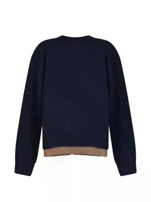 TONYWACK Layered-effect Button-up Cardigan