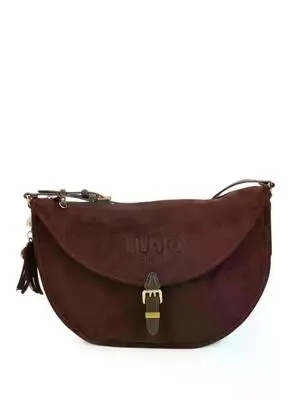 Liu Jo Logo-debossed Buckled Shoulder Bag