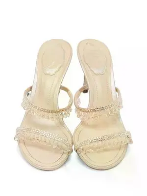 Rene Caovilla Chandelier Crystal-embellished Sandals