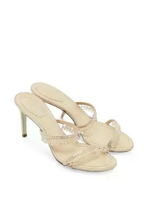 Rene Caovilla Chandelier Crystal-embellished Sandals