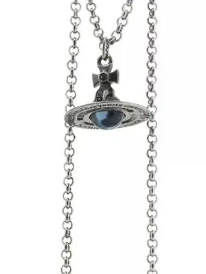 VIVIENNE WESTWOOD New Tiny Orb Pendant Necklace - Silver