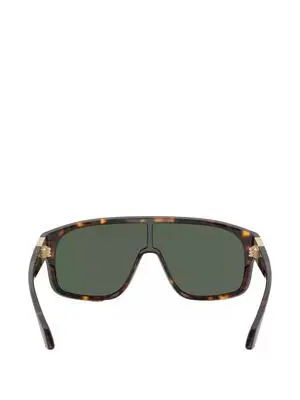 Versace Medusa Plaque Rectangle-frame Sunglasses