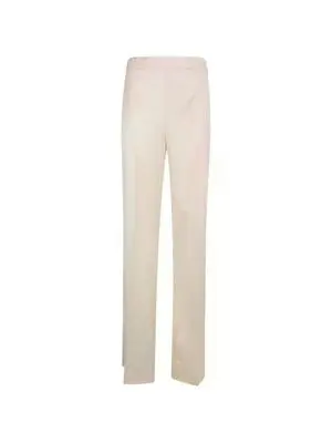 TWINSET Satin-finish Straight-leg Trousers