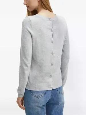 MORGAN Button-back Sweater