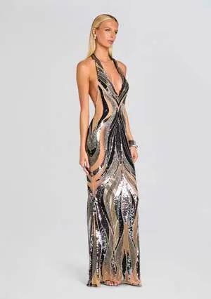 Retrofete Emryn Embellished Dress