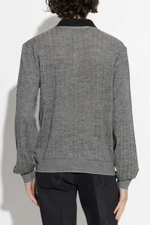 Marni Wool Long-sleeve Polo Shirt