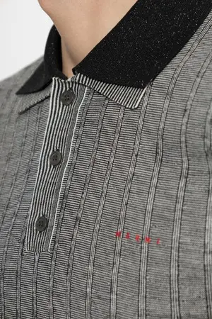 Marni Wool Long-sleeve Polo Shirt