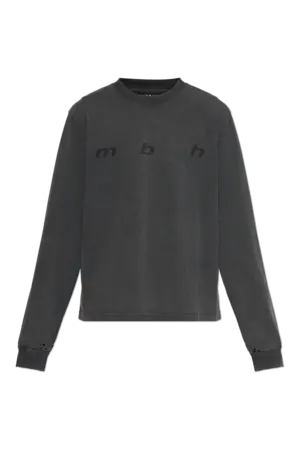 MISBHV Long Sleeve Crew Neck T-shirt Washed