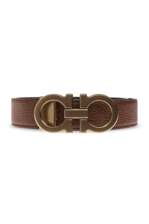 FERRAGAMO Reversible Belt - Brown