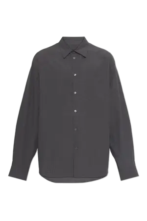 Marni Cotton Micro-check Shirt - Grey