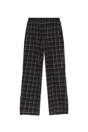 MISBHV Plaid Pattern Trousers - Green