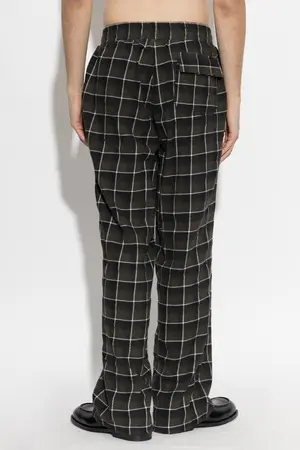 MISBHV Plaid Pattern Trousers