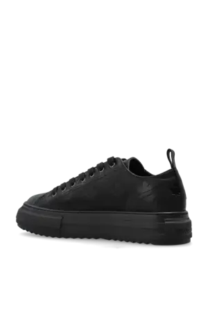Dsquared2 Leather ‘berlin’ Monogram Sneakers