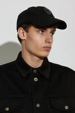 Versace Wool Baseball Cap