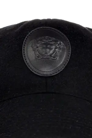 Versace Wool Baseball Cap