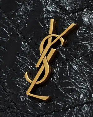 Saint Laurent Niki Chain Pouch In Vintage Leather