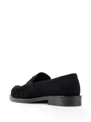 CHUCKIES Ruched Penny Loafers