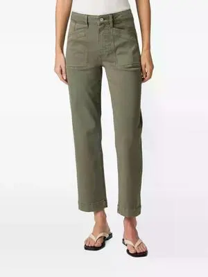 Paige Quincy Patch-pocket Straight-leg Jeans