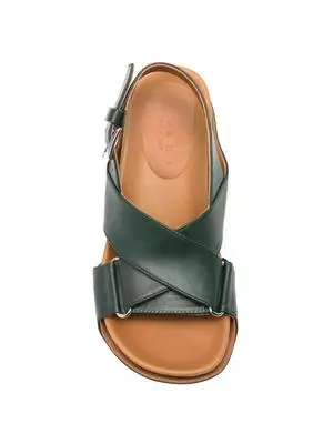 Marni Buckle-fastening Crossover Sandals