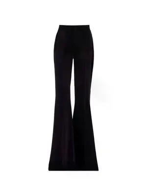 Elie Saab High-waist Flared Trousers - Black