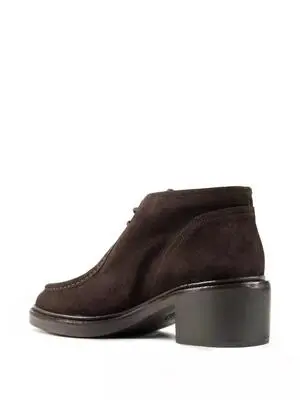 CHUCKIES Lace-up Suede Pumps