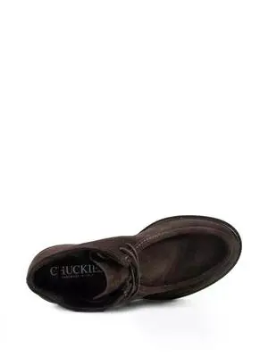 CHUCKIES Lace-up Suede Pumps