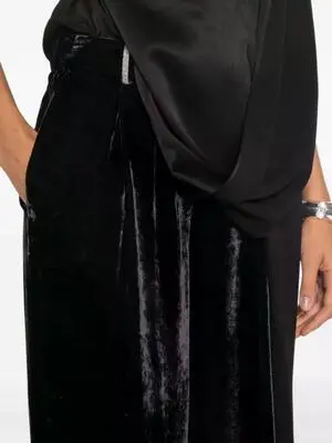 Peserico Velvet Palazzo Pants
