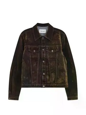 TONYWACK Faded-effect Corduroy Jacket - Brown