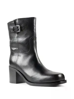 Staud Buckle-detail Block-heel Boots