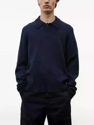 Norse Projects Anholt Lambswool Polo Shirt