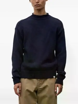 Norse Projects Sagvatnet Wool Sweater - Blue