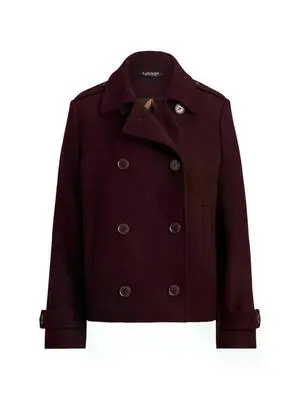 Ralph Lauren Double-breasted Cropped Coat