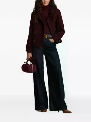 Ralph Lauren Double-breasted Cropped Coat