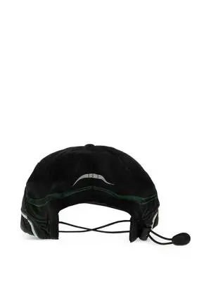 ROA Embroidered-logo Baseball Cap - Black