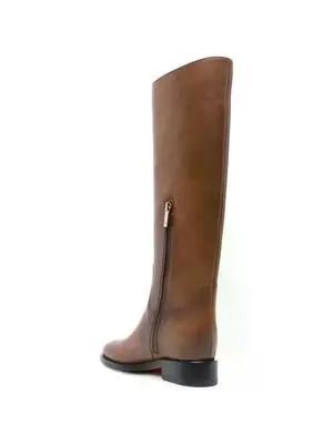 Santoni Buckle-detail Knee-high Boots