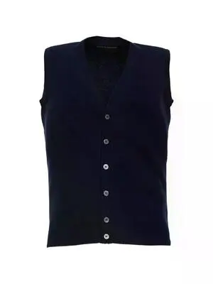 FILIPPO DE LAURENTIIS Button-up V-neck Cardigan
