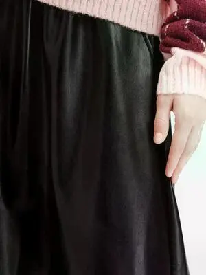 B+AB Elasticated-waist Panelled Midi Skirt