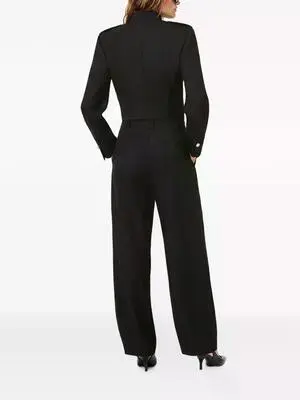 NICHOLAS Asymmetric Wrap-front Trousers