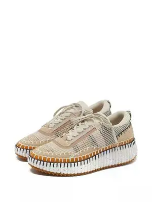 Chloé Nama Low-top Sneakers - Neutrals