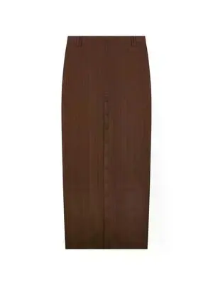 JEAN PAUL GAULTIER Button-down Midi Skirt
